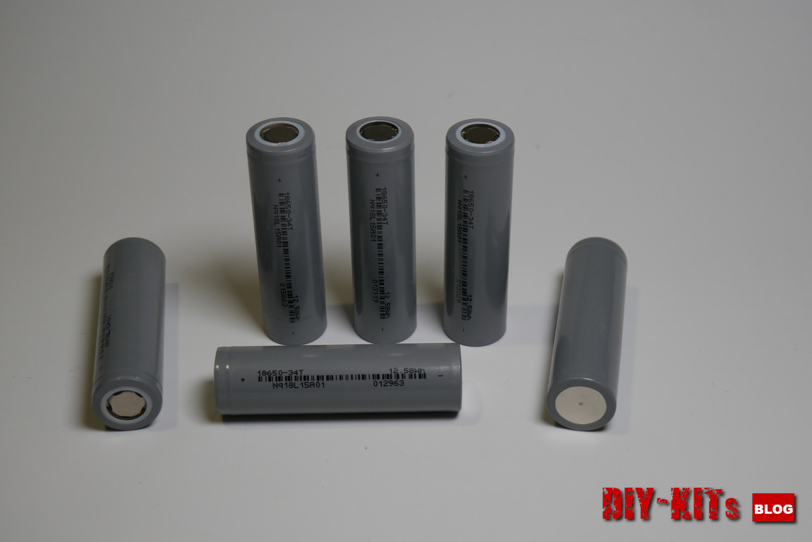 18650-34T Китайские аккумуляторы 18650 на 3400mAh | DIY KITS